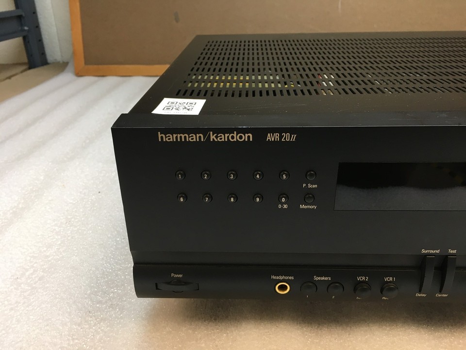 Harman Kardon AVR 20ii 5.1 Ch Surround Sound AM FM Home Theater -Tested ...