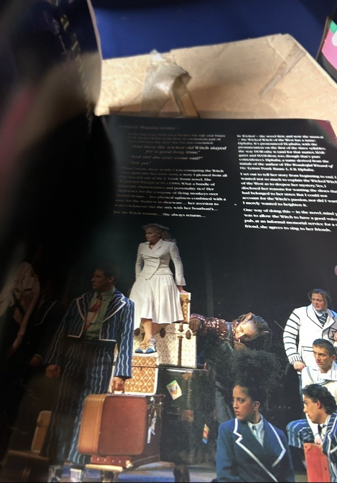 Wicked The Musical Program Shoshana Bean And Jennifer Thompson | eBay