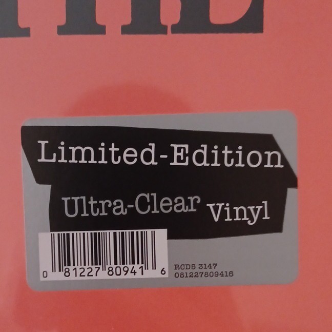 Never Mind the Bollocks, Sex Pistols, Limited Edition Ultra-Clear LP ...