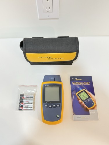 FLUKE NETWORKS MS2-100 MICROSCANNER 2 (FREE SHIPPING) TESTED | eBay