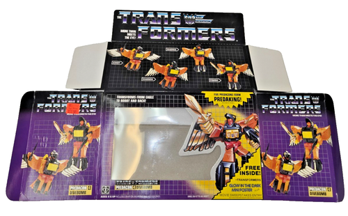 DIVEBOMB Box only Vintage Hasbro G1 Transformers - NO TECH SPECS - | eBay