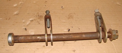 REAR WHEEL AXLE and CHAIN ADJUSTERS --------- 1976 1977 1978 YAMAHA ...