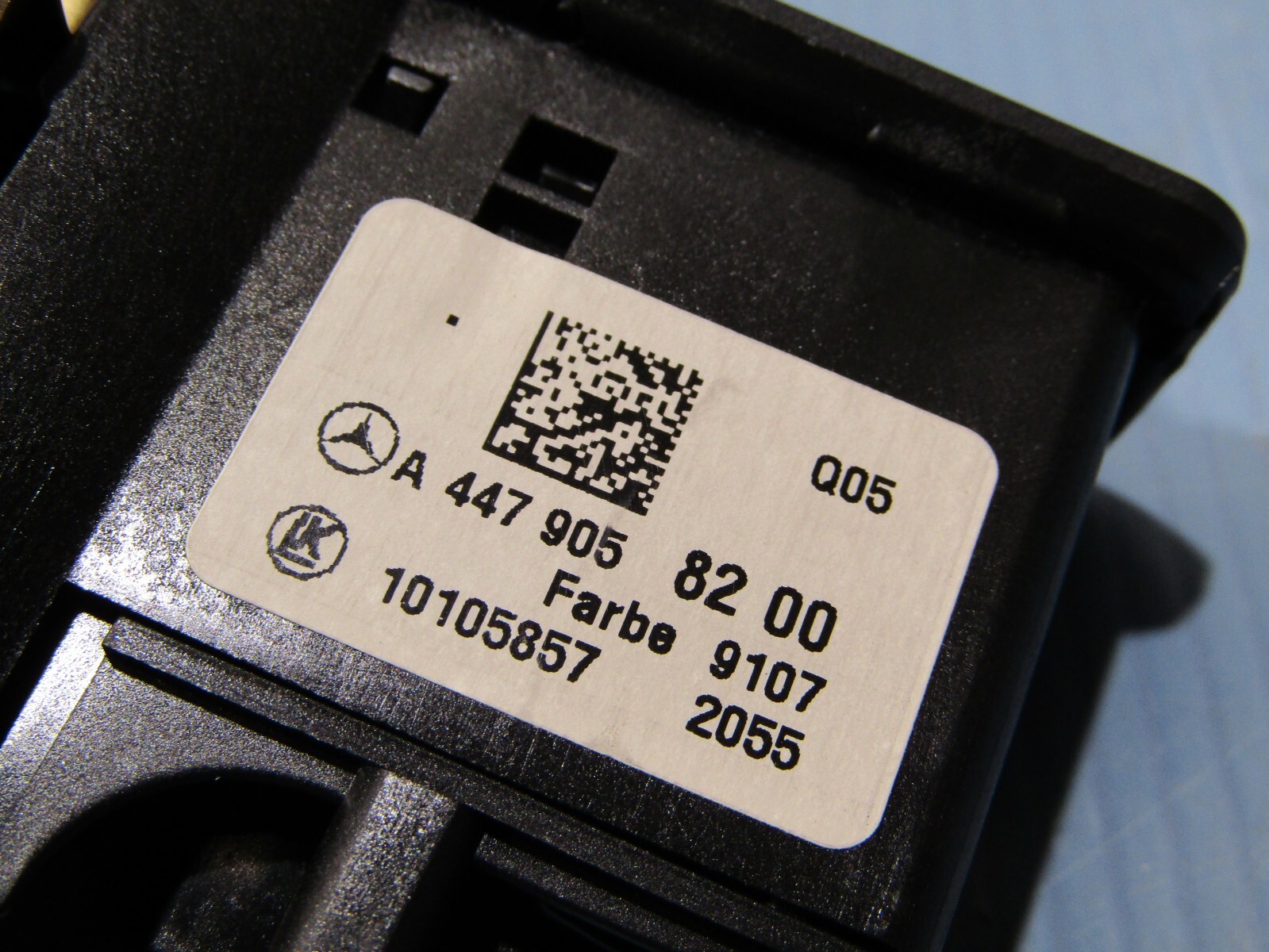 GENUINE MERCEDES VITO W447 DASHBOARD HEADLIGHT SWITCH P/N A4479058200 ...