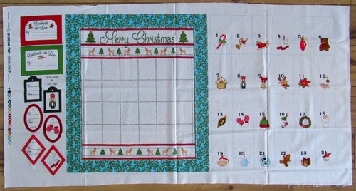 2017 Christmas Fun Craft Sew Quilt Wall Fabric Panel Connecting Threads ...