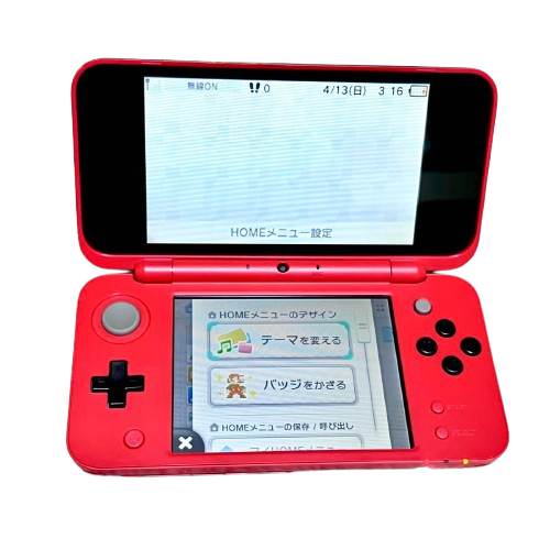 Nintendo 2DS XL LL Pokemon Monster Ball Edition Red PokeBall Console ...