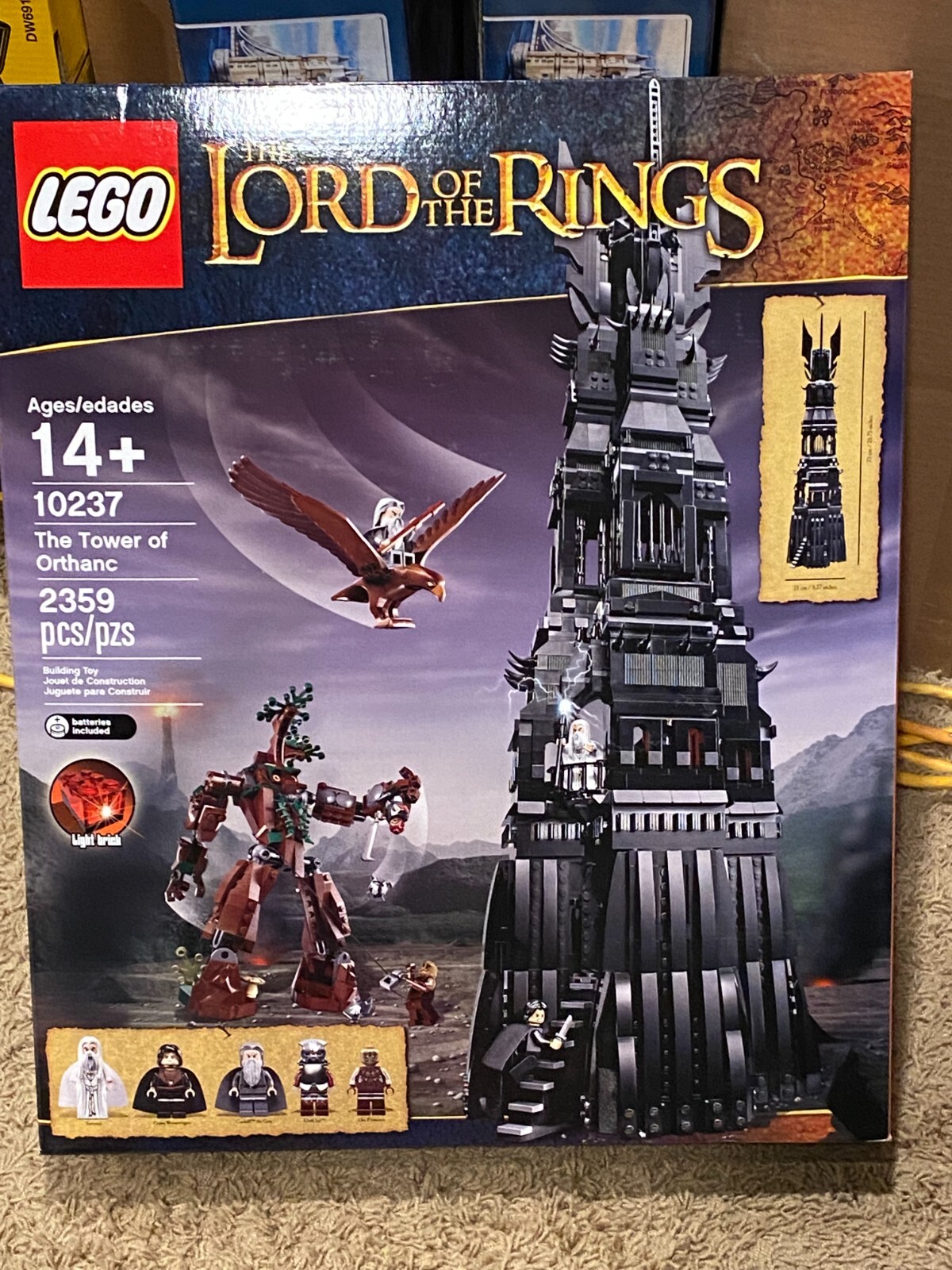 LEGO The Lord of the Rings Tower of Orthanc (10237) for sale online | eBay