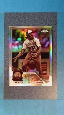 CT22) 2023 Topps Chrome CHARLIE BLACKMON #128 Sepia Refractor Colorado ...