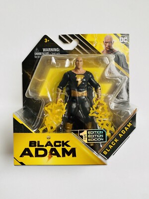 NEW! DC Black Adam: Mini Collectible Black Adam Action Figure | eBay