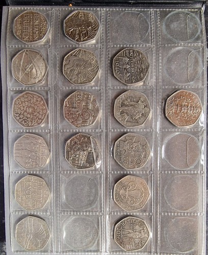 Rare 50p coin sets Genuine circulated 50p collection including KEW ...