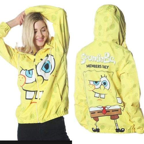 Members Only x Nickelodeon Spongebob Jacket Size SMAL… - Gem