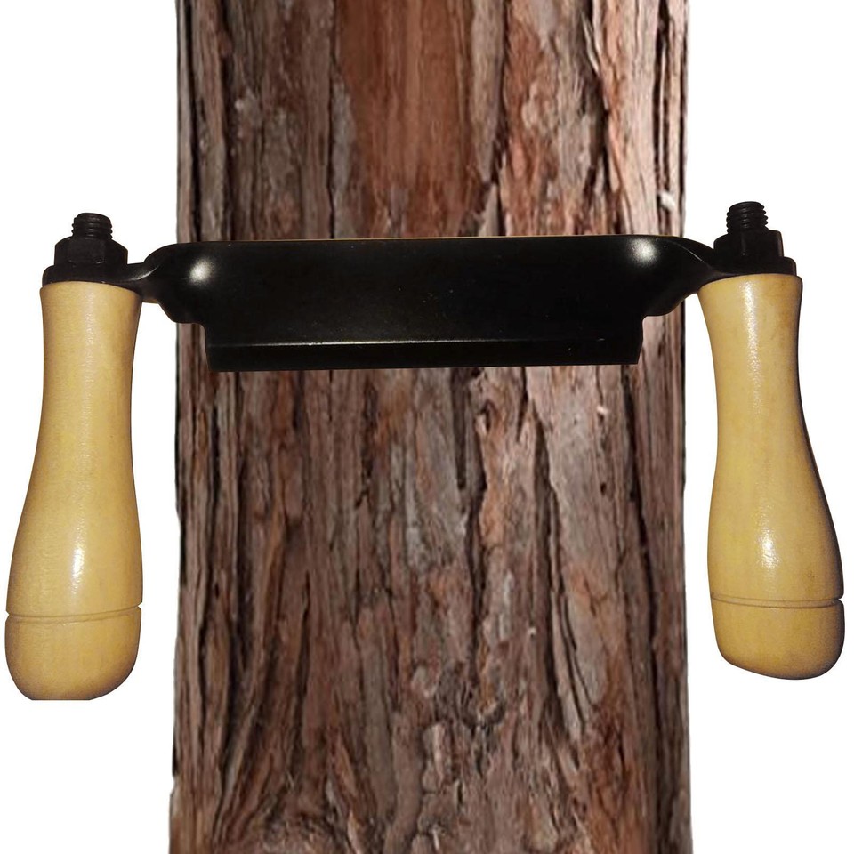 8 inch Straight Draw Shave Knife Draw Knife Woodworking Debarking ...