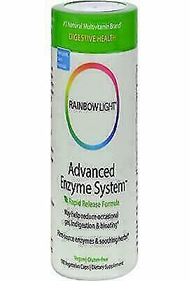 Rainbow Light 35102 180 Vcaps Advanced Enzyme System for sale online | eBay