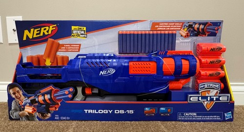 New Condition Nerf N-Strike Elite Trilogy DS-15 Gun | eBay