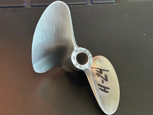 ABC H-24 Stainless Steel 2-Blade Competition Race Prop #167 (Rare) | eBay