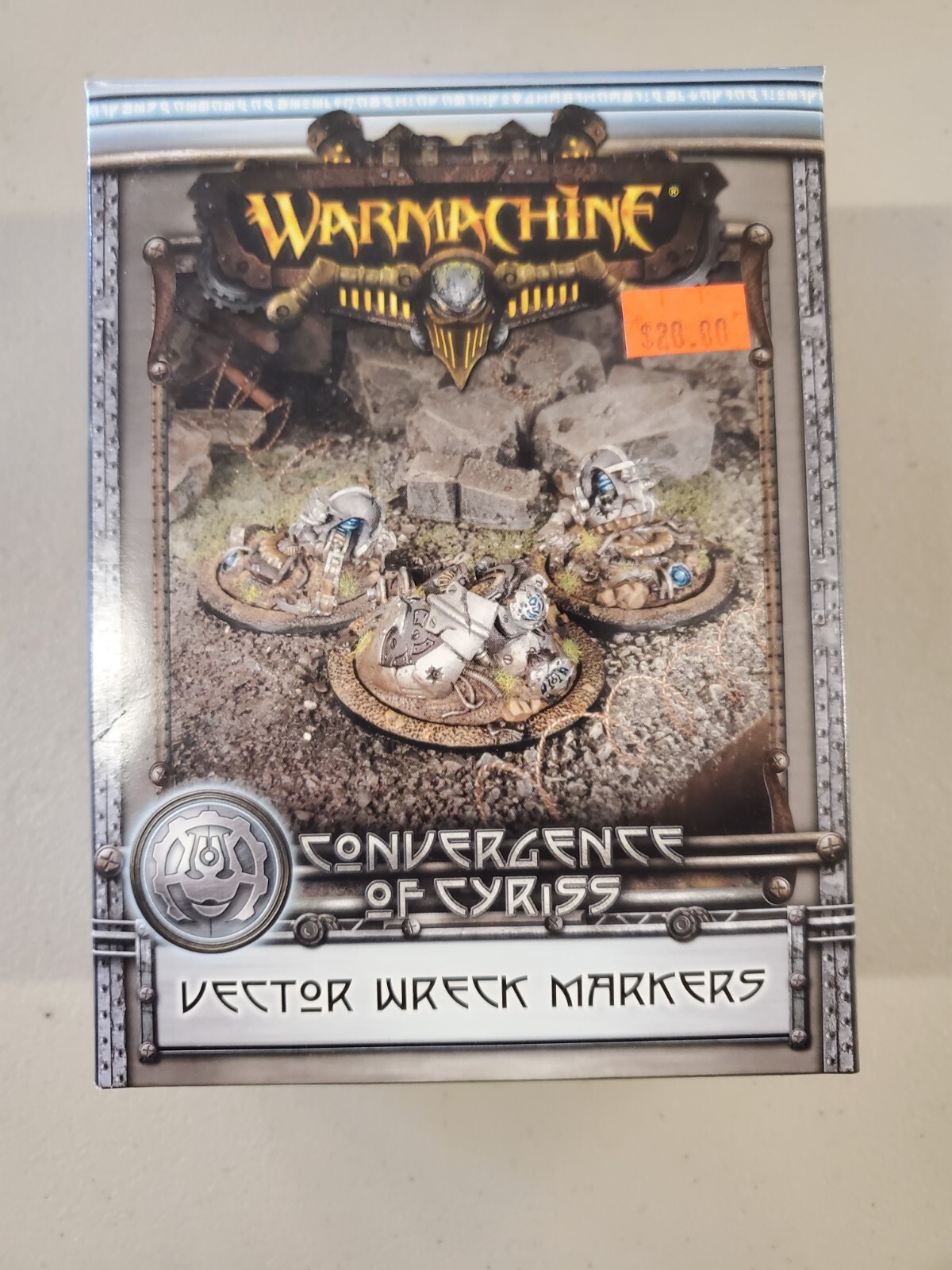 Warmachine Convergence of Cyriss Vector Wreck Markers New Sealed | eBay