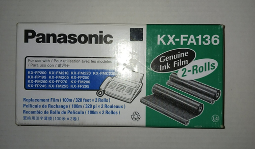Panasonic KX-FA136 Replacement Ink Film (1-Roll) | eBay