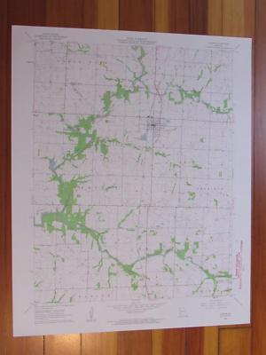 Jasper Missouri 1963 Original Vintage USGS Topo Map | eBay