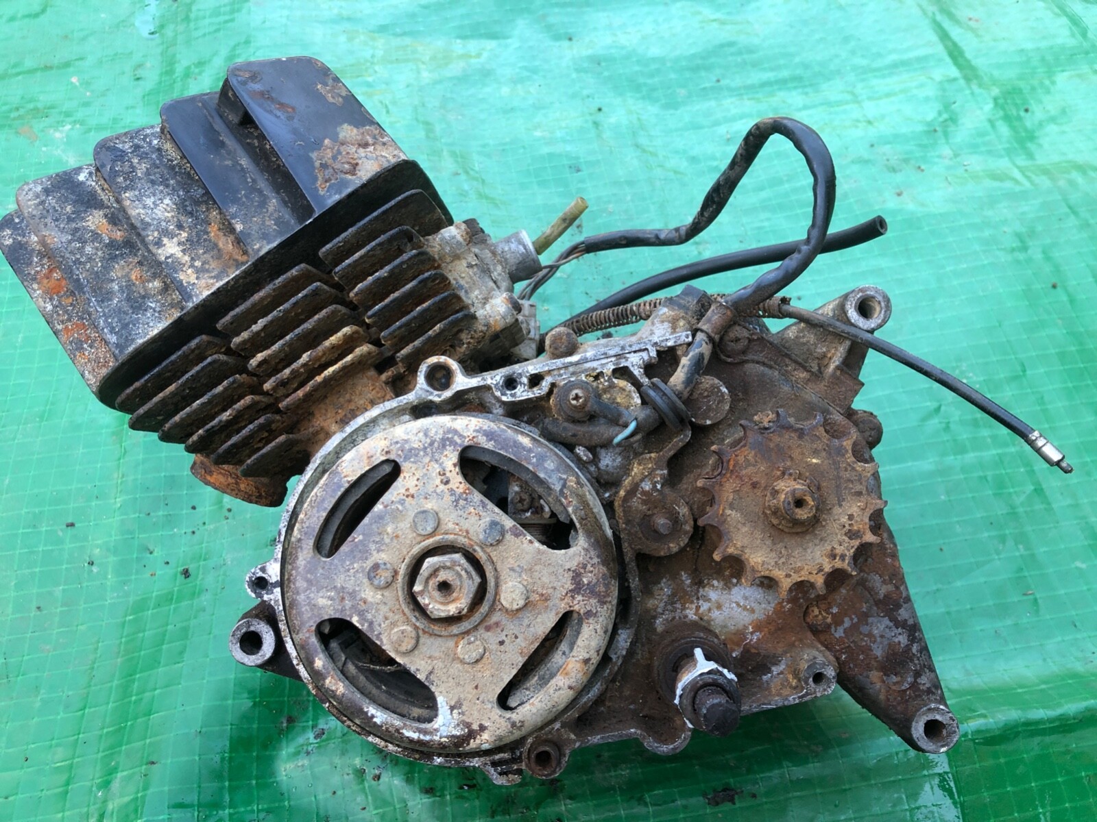 YAMAHA DT50MX DT50 DT 50 MX 1986-1993 ENGINE 5M6 SPARES OR REPAIR | eBay UK