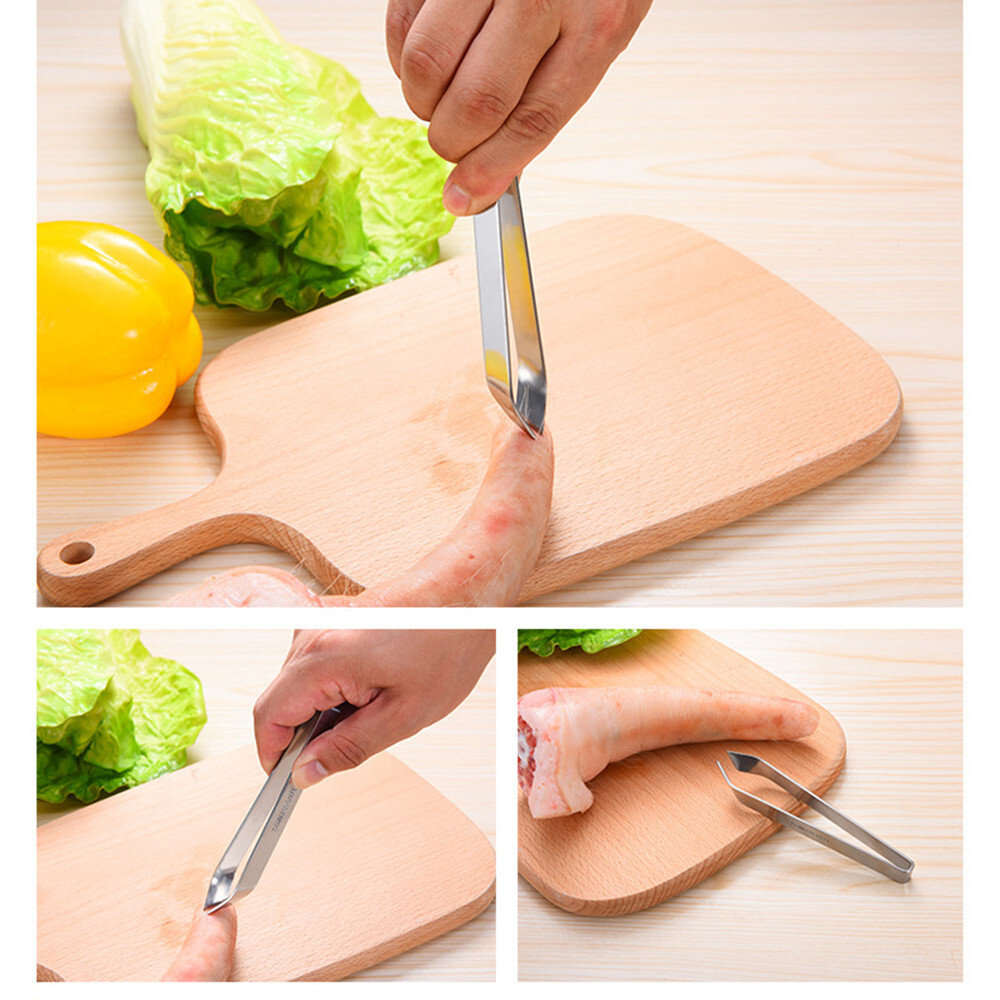 Tools Seafood Plucking Puller Tongs Pliers Meat Hair Remover Fish Bone ...
