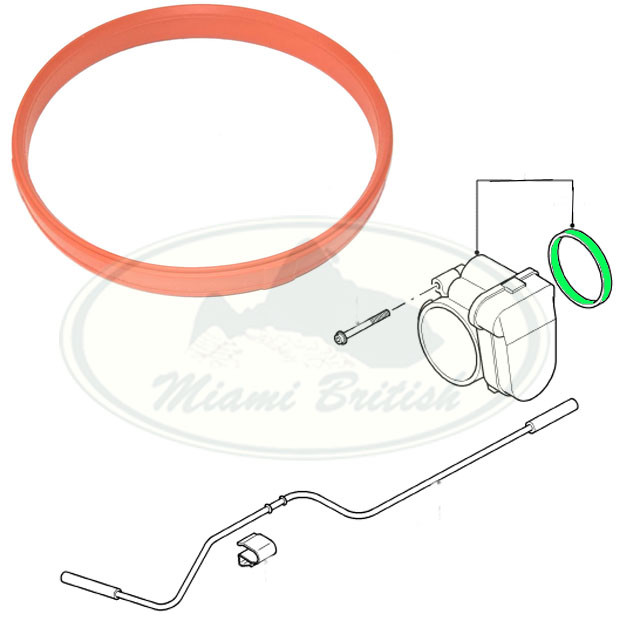 LAND ROVER THROTTLE HOUSING GASKET RANGE 03-05 M62 8510030 OEM | eBay