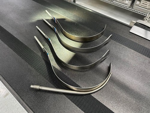 Automated Medical Iron Intern Retractor Rectal Set, Fiber Optic Blades ...