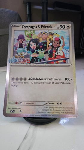 Terapagos & Friends Jumbo Promo Card Pokemon Horizons The Series | eBay