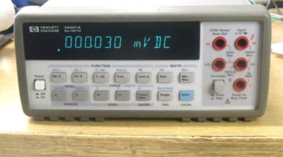 HP / Agilent 34401A Digital Multimeter, 6½ Digit | eBay