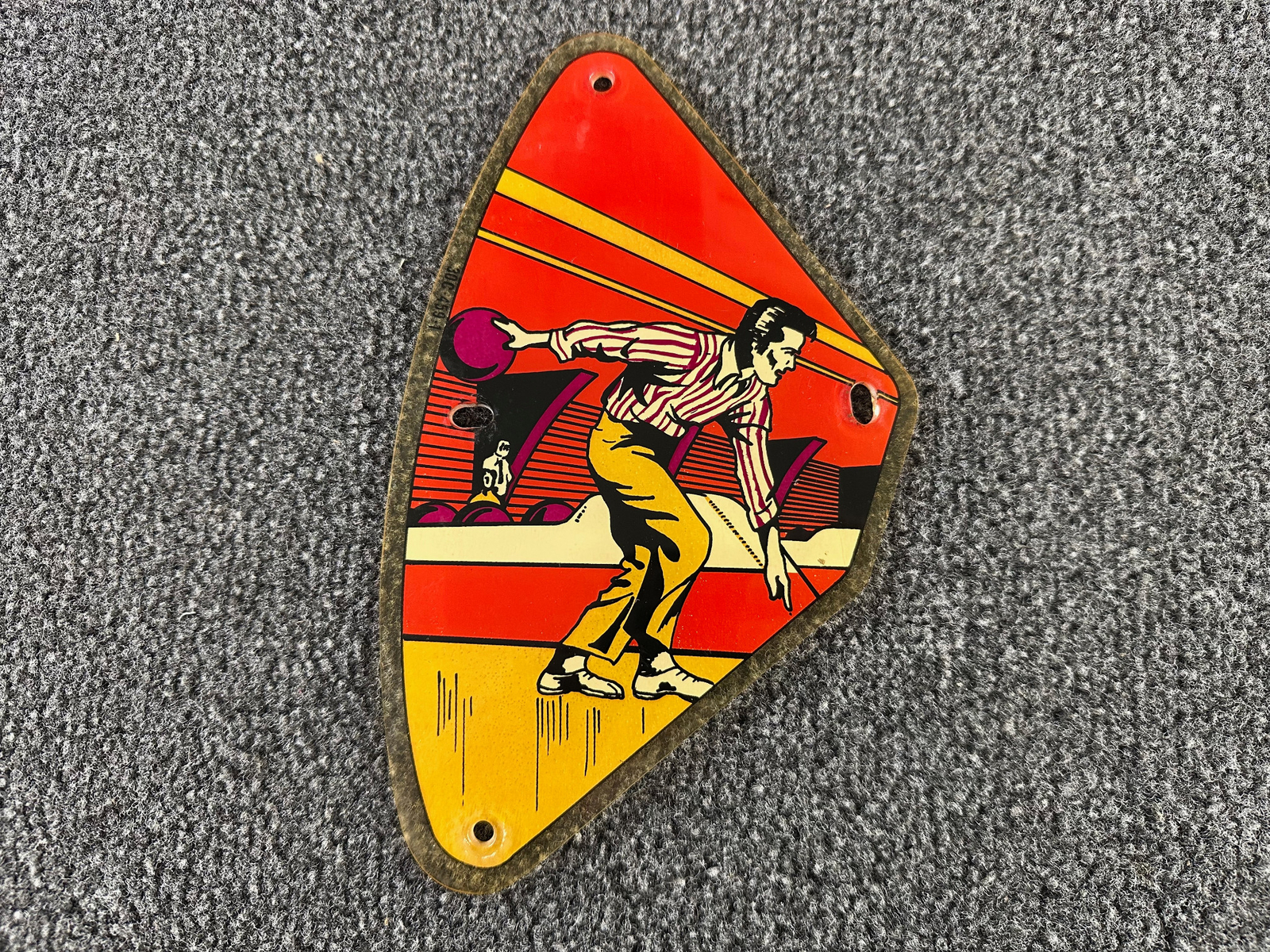 Williams Triple Strike Pinball Machine Playfield Plastic 30C-459-1 ...