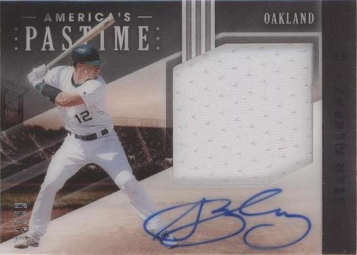 2020 Panini Chronicles - America's Pastime Material Signatures Sean ...