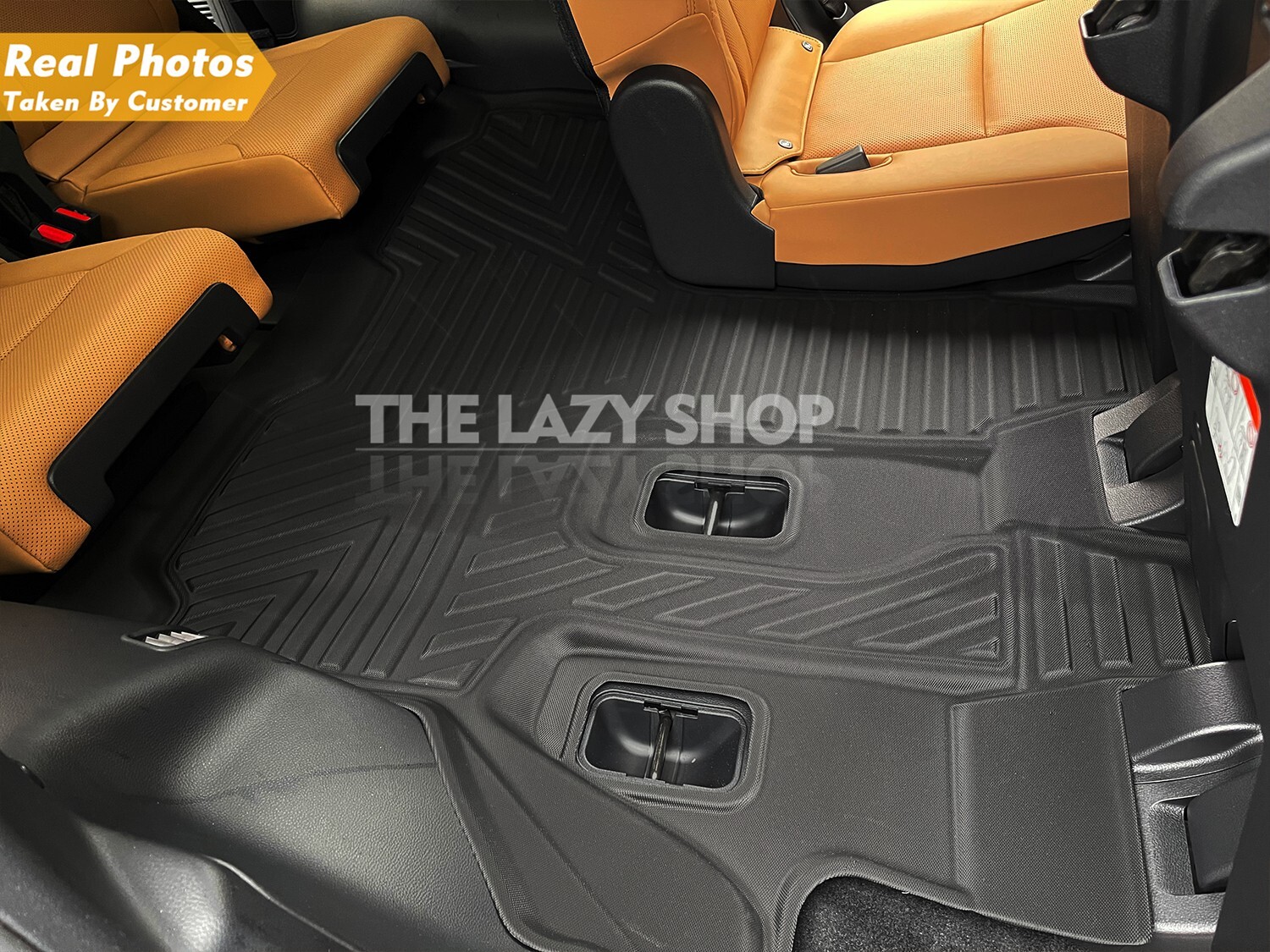 5D Tailored TPE 3rd / Third Row Floor Mat for Lexus LX500d LX600 LX 7 ...