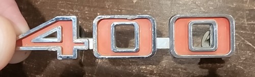 1970-72 Chevrolet Chevelle 400 Emblem 342118 | eBay