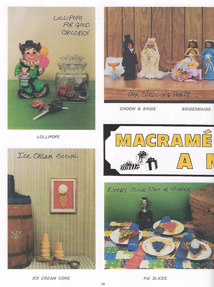 Macrame A Memory Craft Book PD1102 Easy Party Favors, Gifts, Ornaments ...