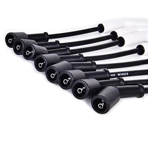 Spark Plug Wire Set Accel 9070C Extreme 9000 Ceramic Boot Compatible ...