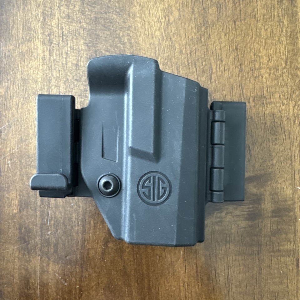SIG Sauer Belt Holster Ambidextrous Fits P365 Polymer Black IWB OWB HOL ...