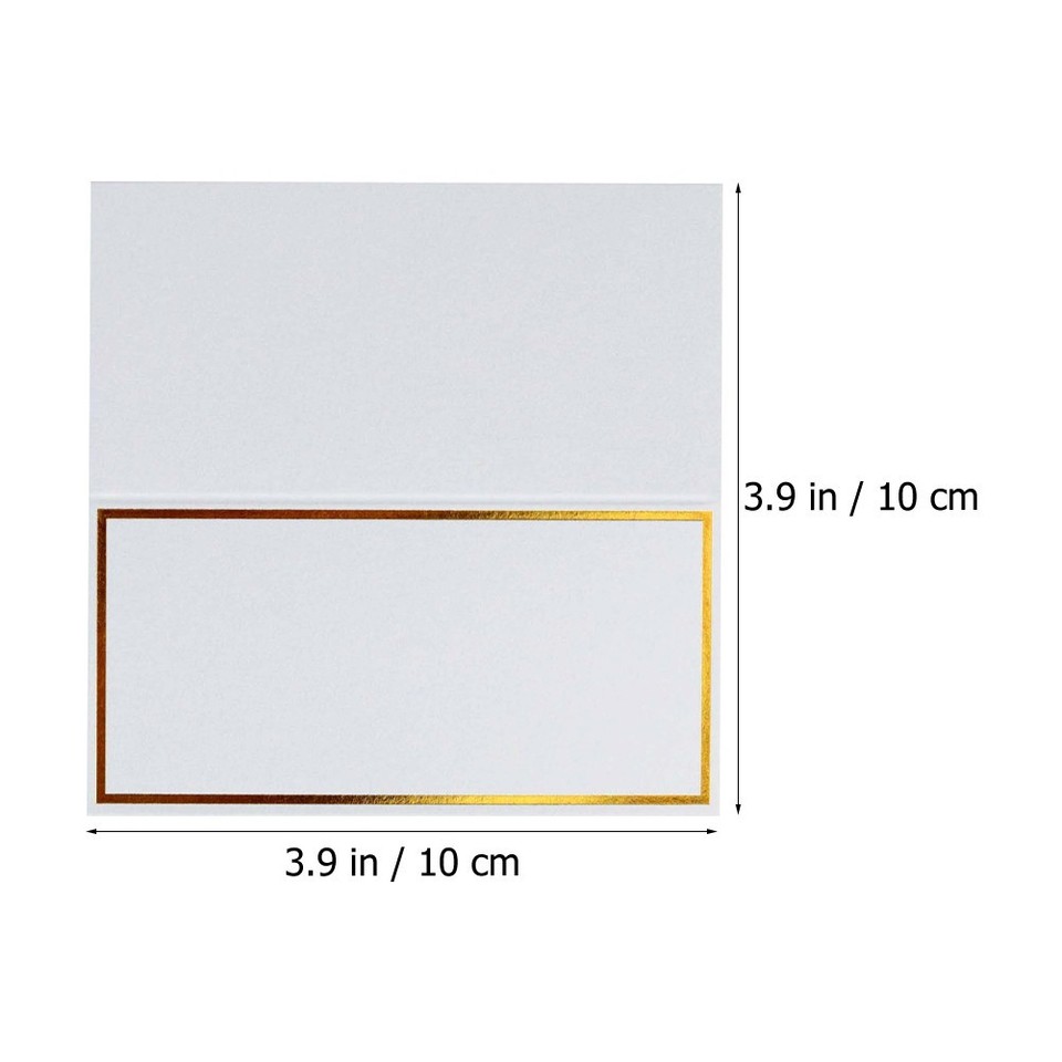3 PCS Decorative Table Card Wedding Name Place Cards for Setting ...
