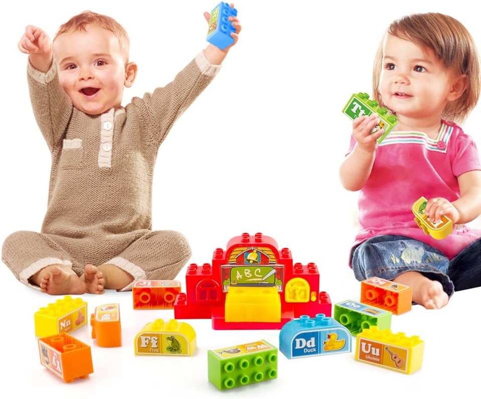 Talking ABC Blocks – Interactive Alphabet Learning Toy with Audio ...