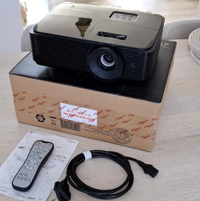 Optoma HD143X HDMI 3000 ANSI Lumens Projector FULL HD 1080P 3D - Black ...