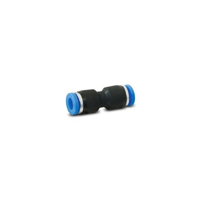 Vibrant Fitting 2672; Push Lock Vacuum Union Black, 1/4 in. Tubing ...