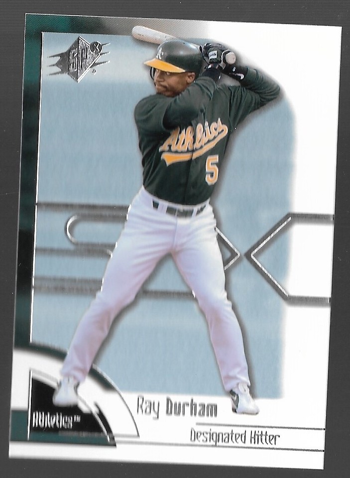 2002 SPX Upper Deck Ray Durham 208 Oakland Athletics Baseball | eBay