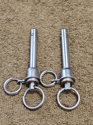 Jergens Quick Release Ball Lock Clevis Pin 2.5" 3/8" 9.5mm Aircraft ...