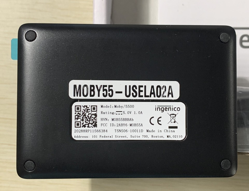 Ingenico Moby 5500 Mobile Card Reader all Card Types MOB55BBBAb | eBay