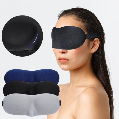Relax Shade Cover 3D Eye Mask Memory Eye Patch Sleeping Aid Sleep ...