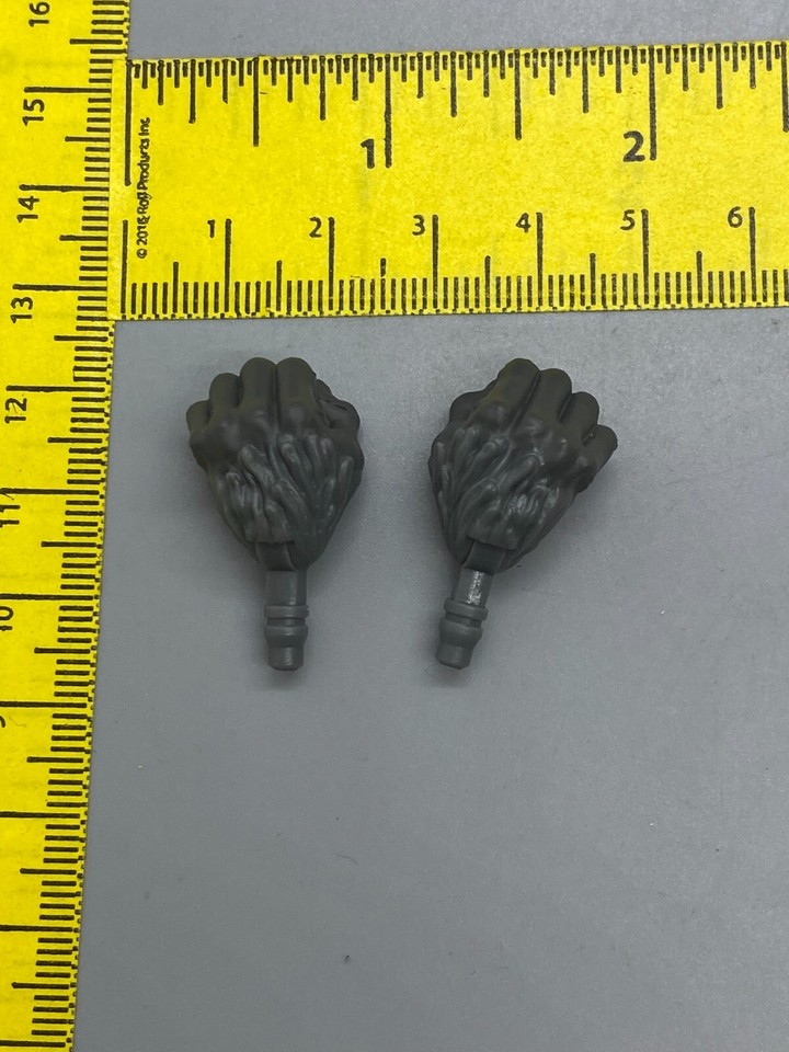 Gray Ape Beast Fist Hands Animal Warriors of the Kingdom 6" AWOK Horrid ...