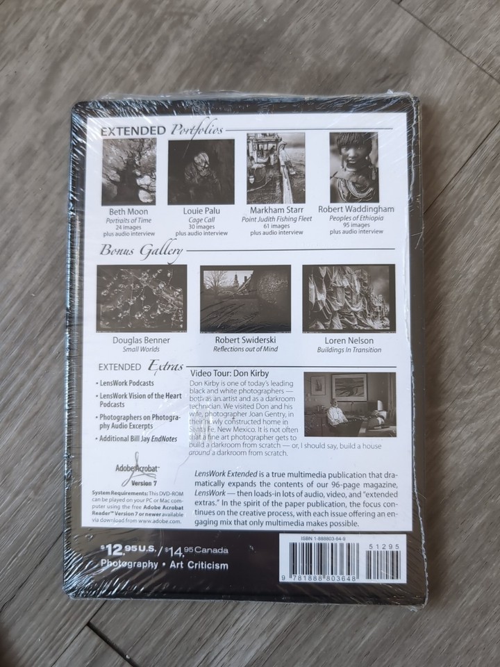 Lenswork Extended 73 DVD-Beth Moon, Louie Palu, Markham Starr, Robert ...