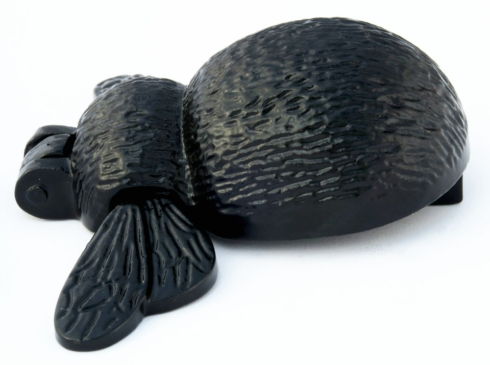 Brass, Chrome, Nickel & Iron Bee Door Knocker - antique vintage animal ...