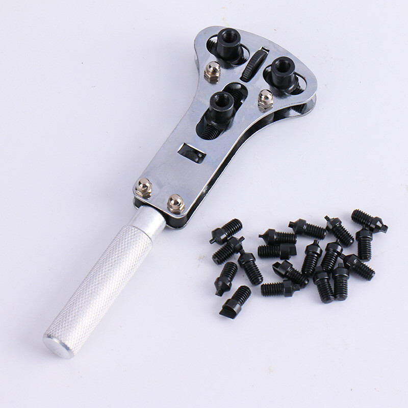 Watch Repair Back Case Opener Wrenchmaker Screw Cover Remover Tool Kit ...