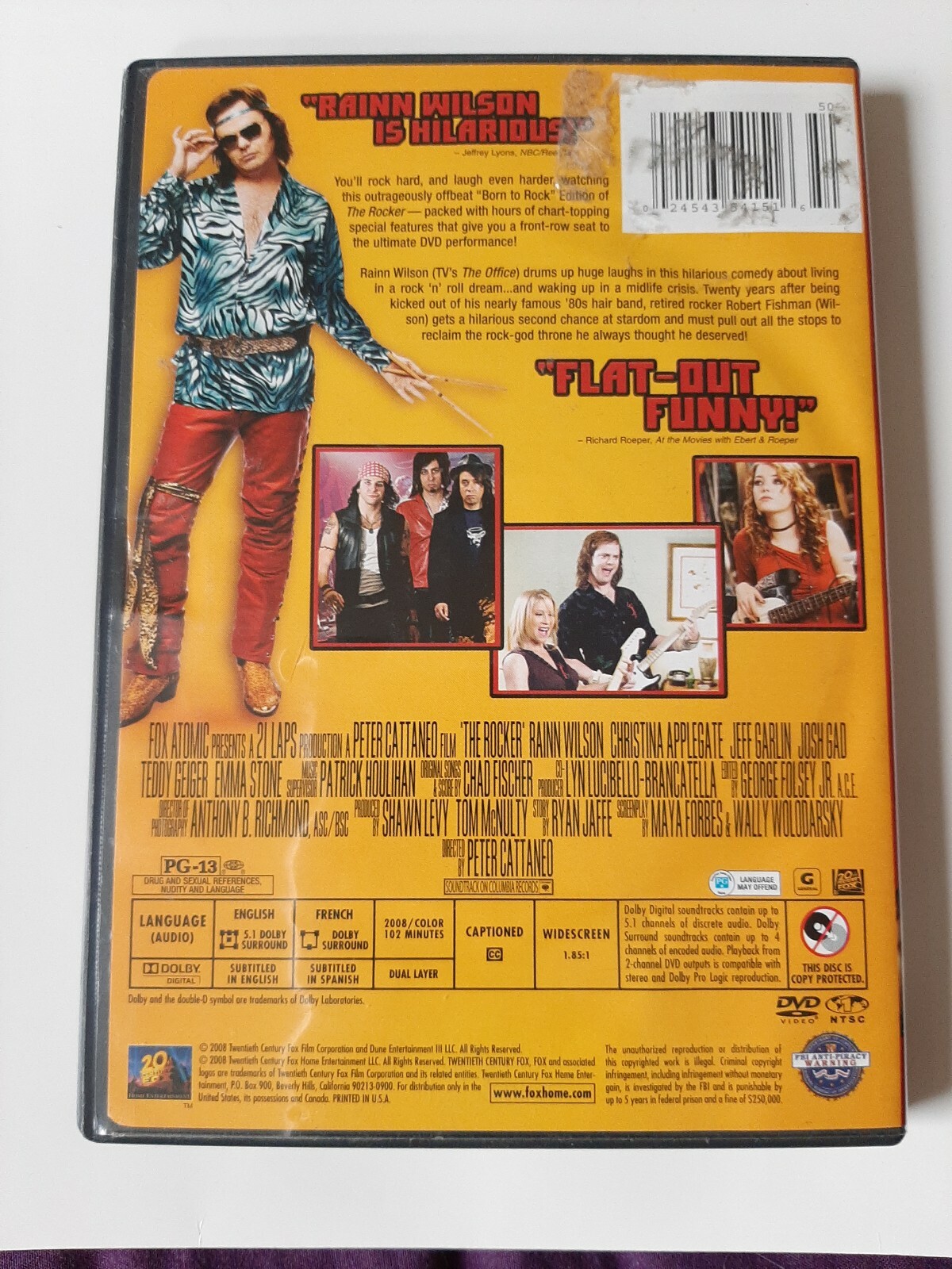 The Rocker (DVD, 2012, Canadian Born to Rock Edition) 24543836773 | eBay
