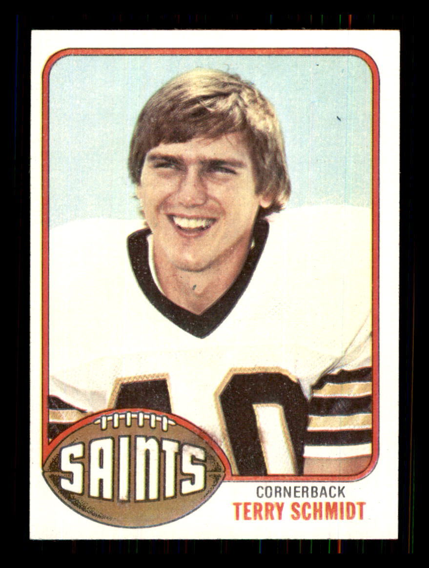 1976 Football Topps Terry Schmidt New Orleans Saints #247 RC2 | eBay