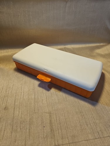 Tupperware Lunch N Things Keeper Divided Container Organizer Orange ...
