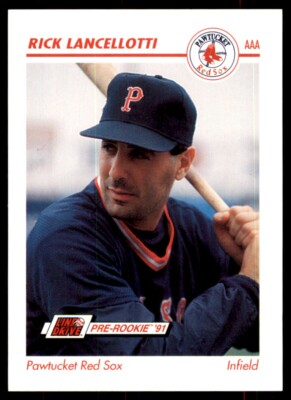 1991 Line Drive AAA Rick Lancellotti Pawtucket Red Sox #358 | eBay